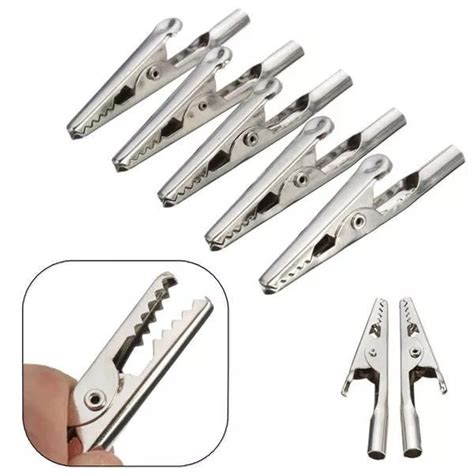 DANIU Iron Crocodile Test Cable Clips Pack Of 30 Digital Zakka