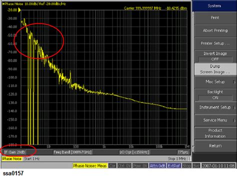 Setting Phase Noise Measurement