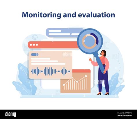 Monitoring And Evaluation An Expressive Vector Illustration Showcasing The Critical Role Of Monitoring And Evaluation An Expressive Vector Illustration Showcasing The Critical Role Of