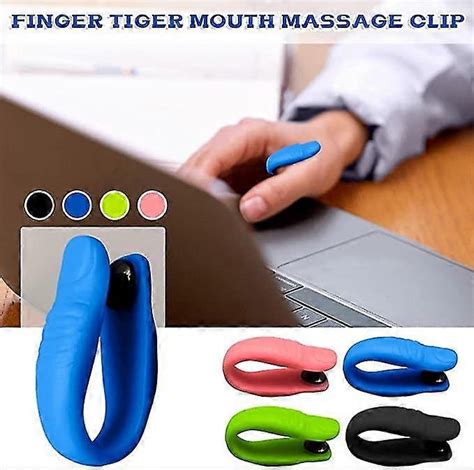 Acupressure Clip Hand Massager For Natural Headache And Migraine