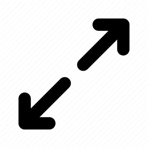 Expand Resize Screen Maximize Fullscreen Arrows Icon Download On Iconfinder