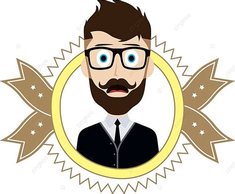 Geek Retro Guy Adult Inventor Geek Vector Adult Inventor Geek PNG And Vector With Transparent