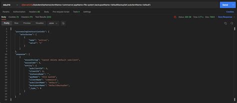 How To Delete The Default Subclient Community
