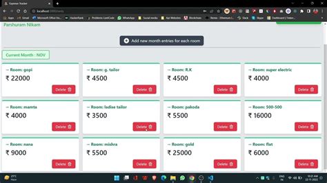 Business And Personal Expense Tracker Using React Js Youtube