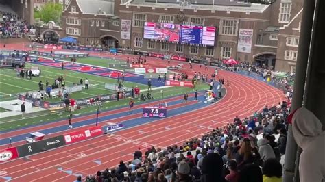 Penn Relays 4x100 466 Youtube