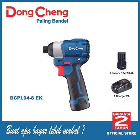 jual dongcheng brushless impact driver cordless dcpl04 8ek 12v bor