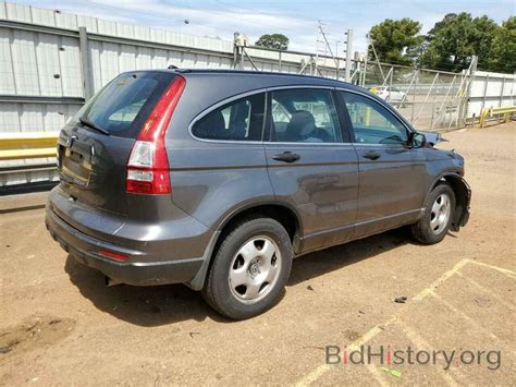 Report 3CZRE3H34AG701687 HONDA CRV 2010 CHARCOAL GAS Price And Damage