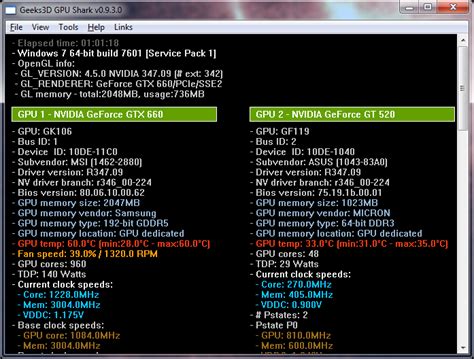 GPU Shark 0 9 3 Released With VRAM Vendor For NVIDIA GPUs Geeks3D