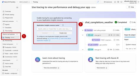View Trace Results For Ai Applications Using Openai Sdk Azure Ai Foundry Microsoft Learn
