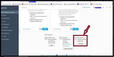 How To Install Ssl On Private Hosting Plesk Server Support Desk