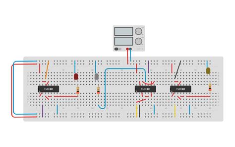 circuit design prática tinkercad