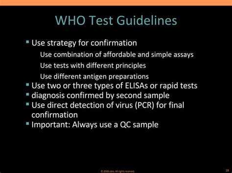 Aidshiv Testing Methodology Ppt