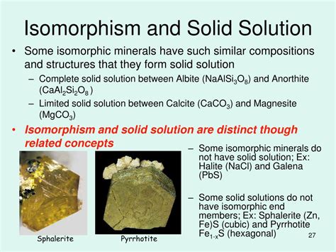 Ppt Mineralcrystal Chemistry And Classification Of Minerals