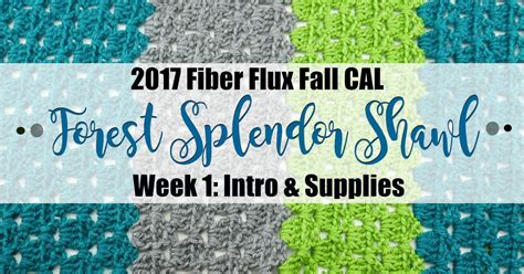 Fiber Flux 2017 Fiber Flux Fall Cal Week 1 Intro And Supplies