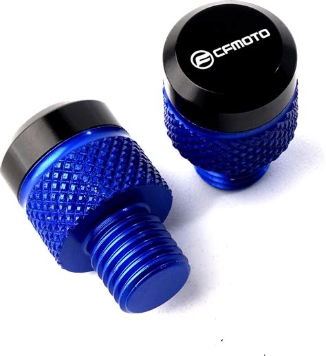 M10 1 25 Accessori Moto CNC Specchio Foro Tappi Viti Bulloni For CF