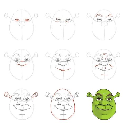 Easy And Cute Shrek Drawing Ideas Drawing Photos