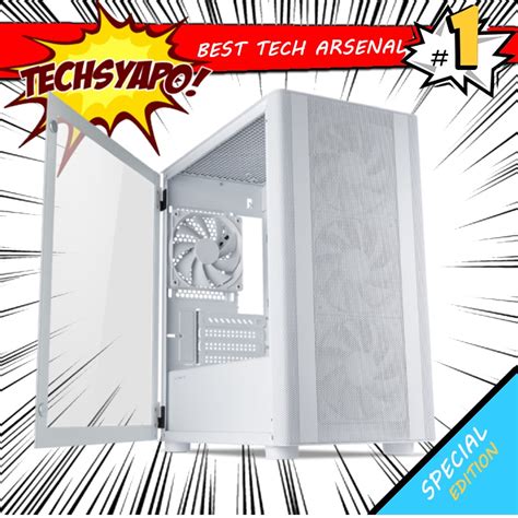 Tecware Flatline Tempered Glass Matx Gaming Chassis Shopee Philippines