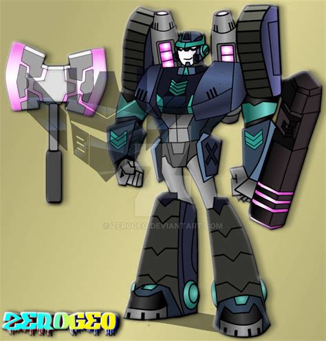 Transformers Animated Oc Behemoth By Zer0geo On Deviantart