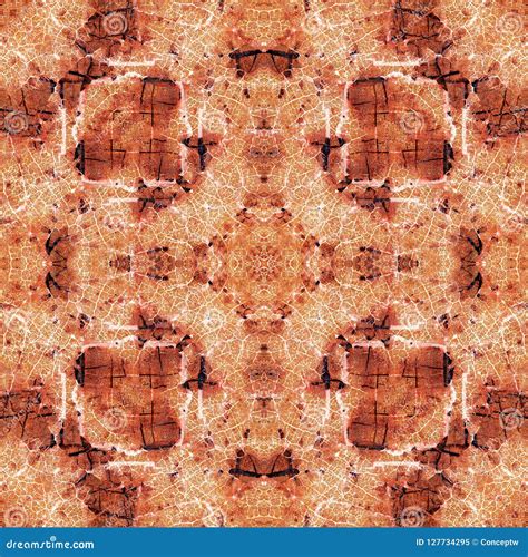 Complex Symmetrical Seamless Pattern Stock Image Image Of Seamless