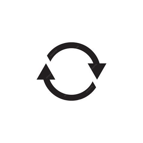 Premium Vector Refresh Icon Vector Illustration