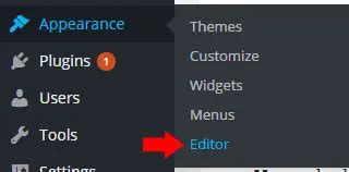 WordPress Appearance Editor Missing Lancelhoff