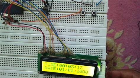 Real Time Clock Rtc Using Pic F A And Ds Ccs Pic C Youtube
