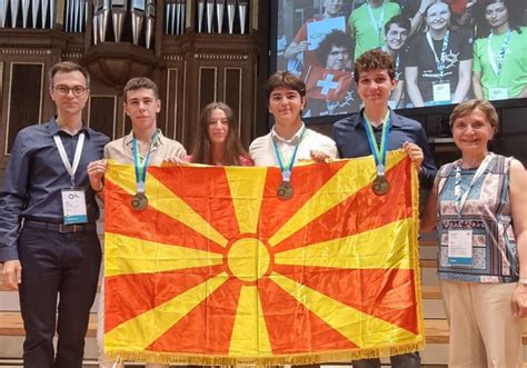 Бронзени медали за македонските средношколци на „Олимпијадата по хемија“ Skopjeinfo Mk