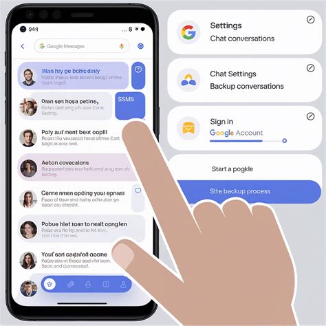 구글 메시지 앱 Sms 백업 방법 총정리