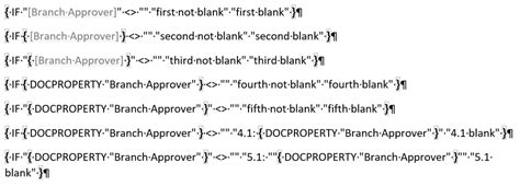 Why Does Ms Words Docproperty Not Recognize A Document Property Field