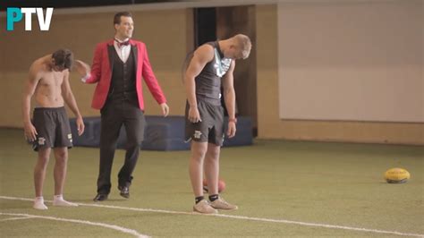 Port Adelaide Players Get Hypnotised Chad Wingard Ollie Wines And Daniel Flynn Youtube