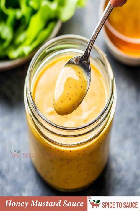 Homemade Honey Mustard Sauce Recipe