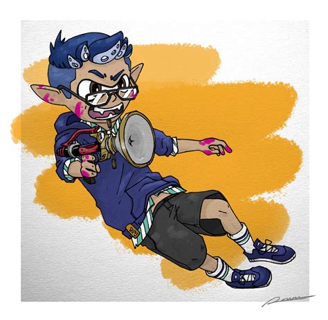 Commission Inkling By Driedzone On Deviantart