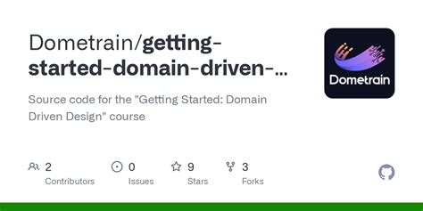 Github Dometraingetting Started Domain Driven Design Source Code