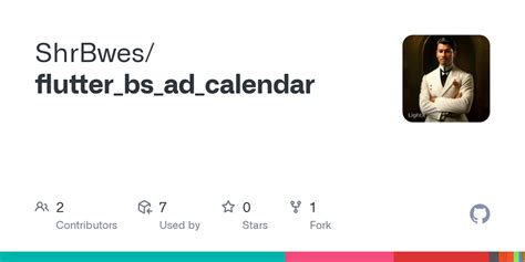GitHub ShrBwes Flutter Bs Ad Calendar