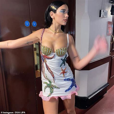 Dua Lipa Shares Behind The Scenes Images From Her Remote Appearance At