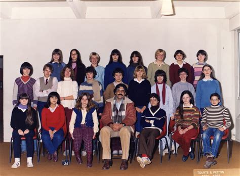 Photo De Classe 3ème 4 De 1982 Collège Jules Michelet Copains Davant