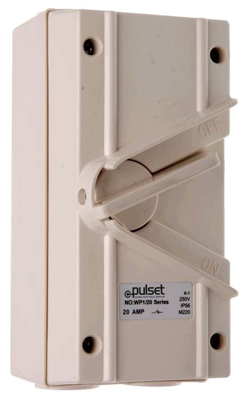 Weatherproof Isolator 1 Pole 35amp Weatherproof Isolator Wp135 1