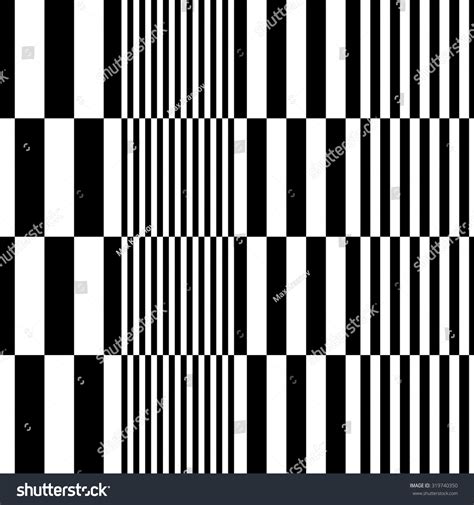 Seamless Stripe Line Pattern Vector Black Stock Vector Royalty Free