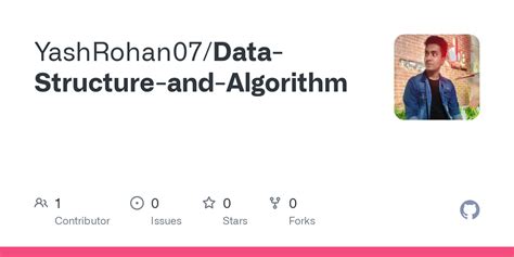 GitHub YashRohan Data Structure And Algorithm