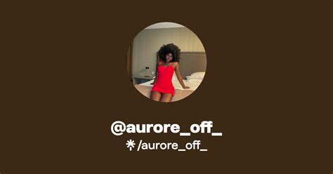 Auroreoff Instagram Tiktok Linktree