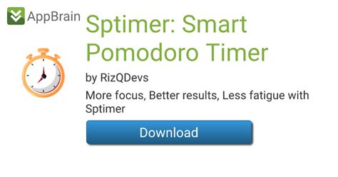 Sptimer Smart Pomodoro Timer For Android Free App Download