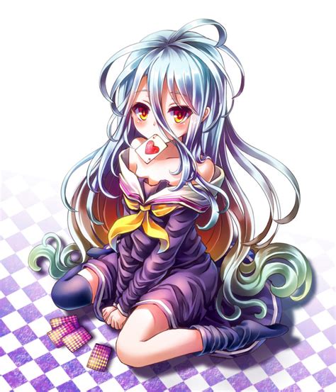 Shiro No Game No Life Drawn By Daphne Zhang Danbooru