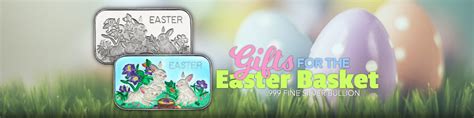 Easter Themed 999 Silver Bullion Silvertowne