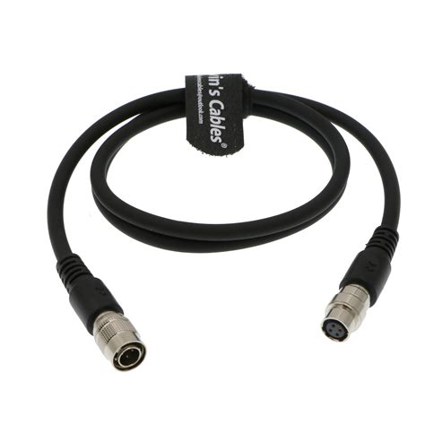 Hirose 4 Pin Female To Hirose 4 Pin Male Cable For Power Source 80cm