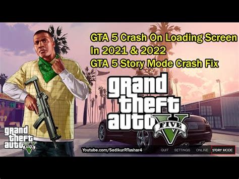 How To Fix Gta Crash On Loading Screen In On Windows Youtube