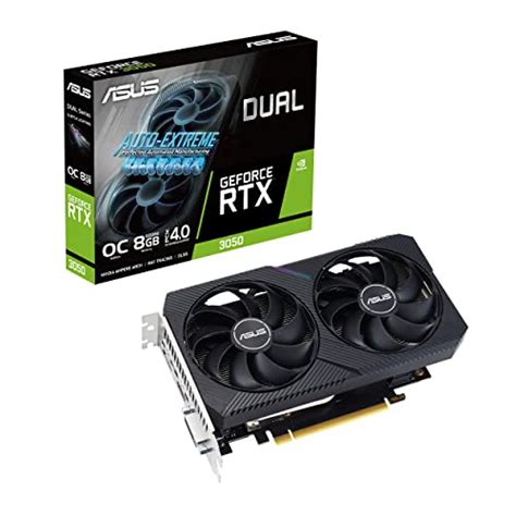 Asus Dual Nvidia Geforce Rtx 3050 V2 Oc Edition Scheda Grafica Potente Per Gaming Ad Alte