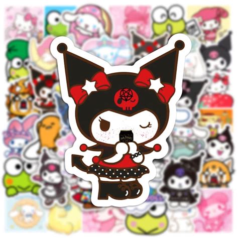 Mua My Melody And Kuromi Stickers 50 Pcs Cute Kawaii Mixed Stickers For