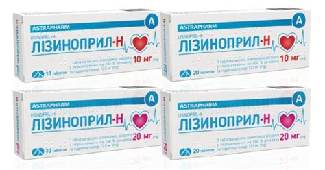 Лізиноприл-H: інструкція по застосуванню, ціна в аптеках України ...