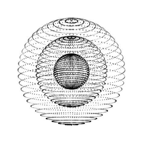 Premium Vector Technology Vector Sphere With Connecting Dots Digital