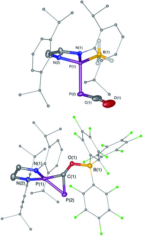 Solid State Structures Of 4 Top And 5 Bottom Hydrogen Atoms Are